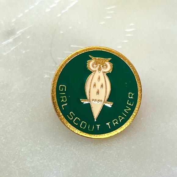 Vintage | Jewelry | Vintage Girl Scout Trainer Pin | Poshmark